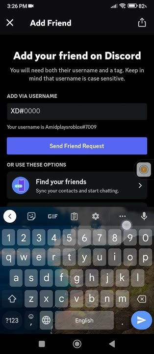 how to sent friend request in discord - YouTube
