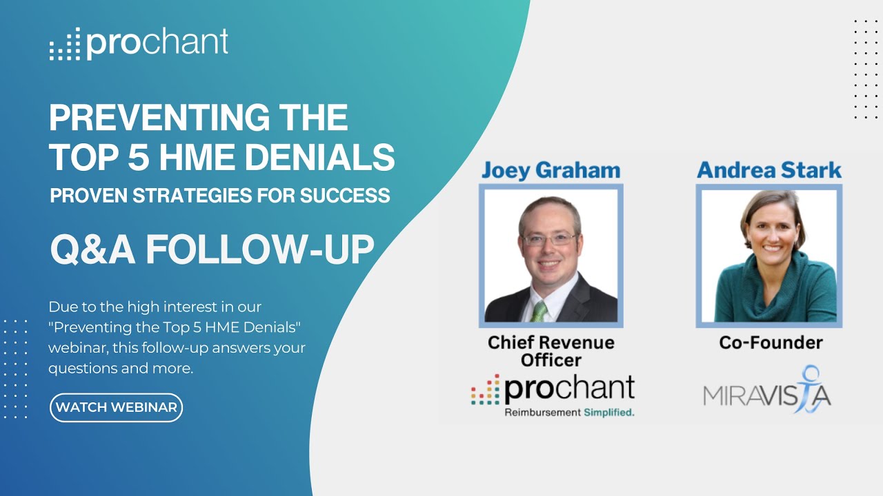 Webinar Follow-Up: Addressing Your Top HME Denial Questions - YouTube
