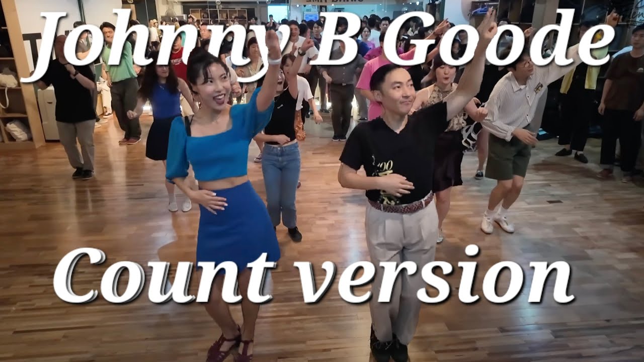 Johnny B. Goode Line Dance (Counted Recap) - YouTube