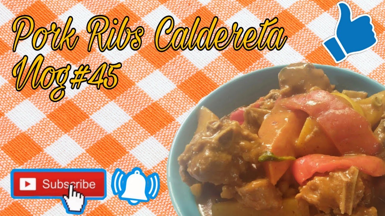Pork Ribs Caldereta VLOG#45 - YouTube
