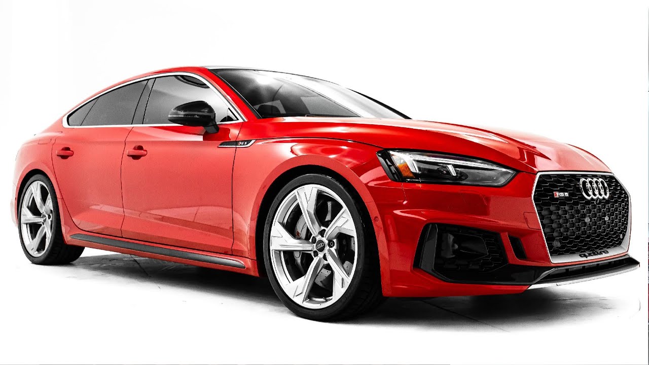 2019 AUDI RS 5 SPORTBACK 2.9T QUATTRO IN RARE MISANO RED - YouTube
