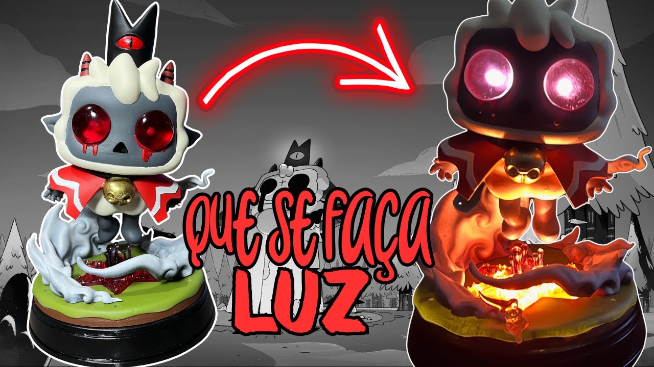 Como Instalar LED em Figures 3D | Tutorial Passo a Passo - YouTube