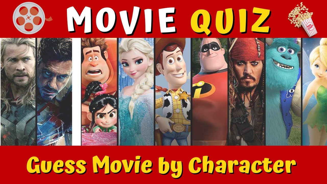 Guess the Movie by the Character | Movie Challenge - YouTube