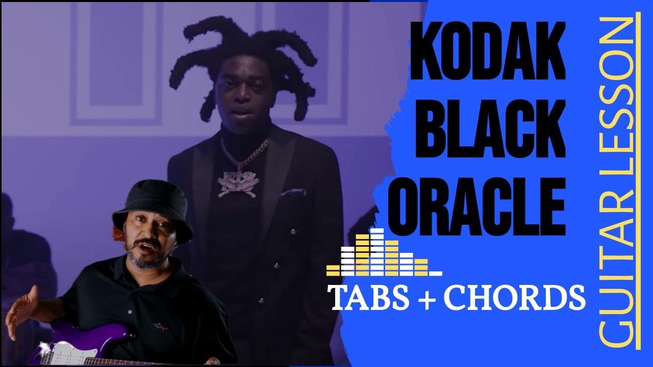 Kodak Black-Oracle tabs and chords #howtoplaykodakblackonguitar - YouTube
