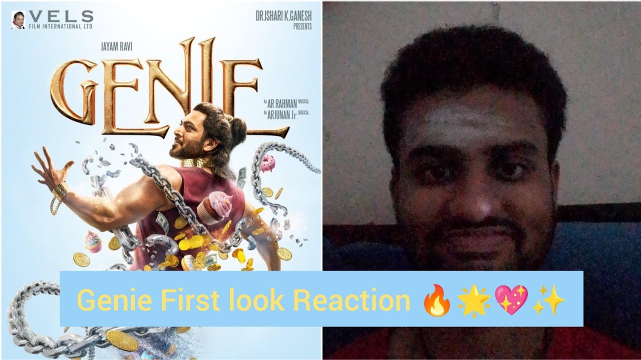Genie First look Reaction 🔥 🌟💖😃😃 Commercial -Comedy entertainer - YouTube
