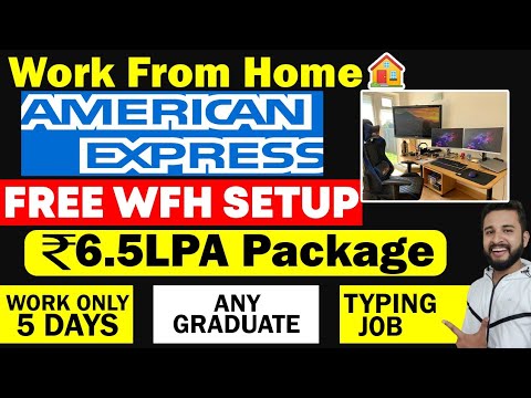 🔴AMERICAN EXPRESS HIRING FRESHERS | WORK FROM HOME JOB🏠| 2 ROLES🔥| CHAT BASED JOB FOR EVERYONE ...