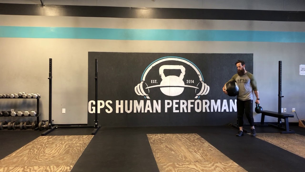 Awkward Carry (Medball Carry + Farmer Carry) | GPS Human Performance ...