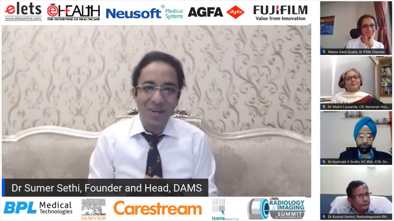 Radiology Imaging Summit 2020: Glimpses of Dr Sumer Sethi speaking in ...