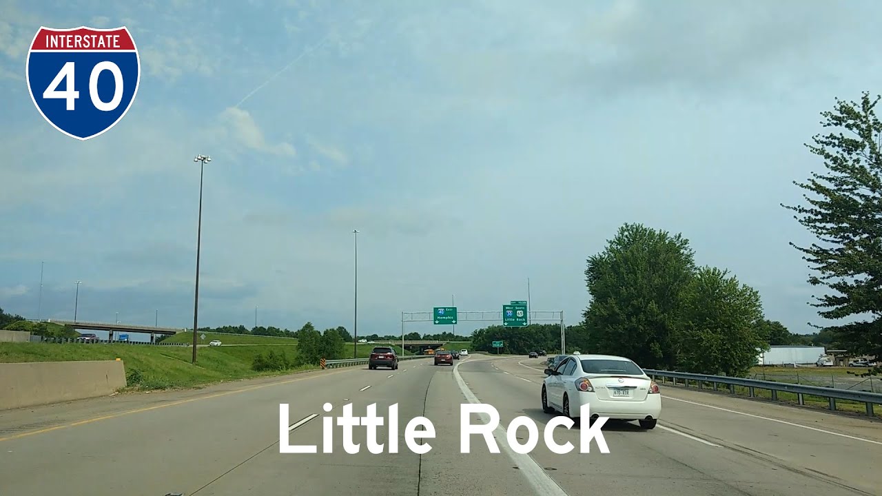 E4-27: Interstate 40, Little Rock - YouTube