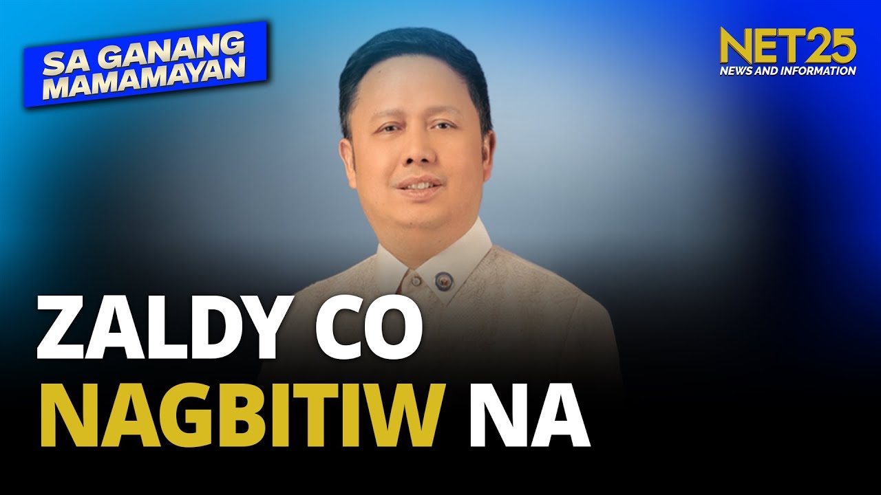 Rep. Zaldy Co, nagbitiw na bilang kongresista - YouTube