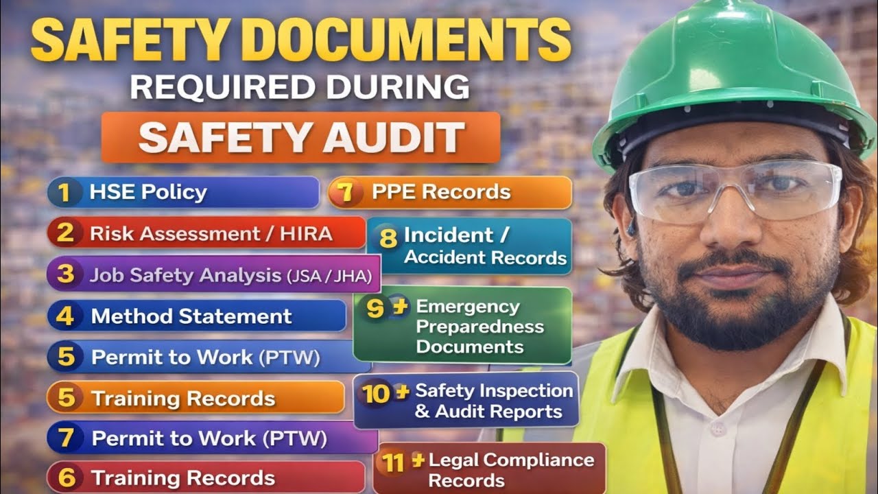 HSE Audit Documents ! Safety Audit documents ! Safety documents video ...