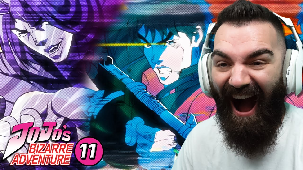 JOSEPH VS. STRAIZO! - JoJo's Bizarre Adventure S1E11 Reaction - YouTube