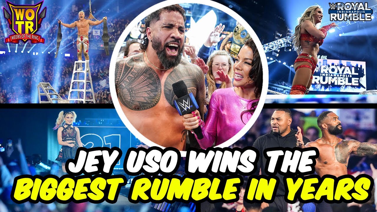 WWE Royal Rumble 2025 Review | Jey Uso Wins The Biggest Rumble In Years ...