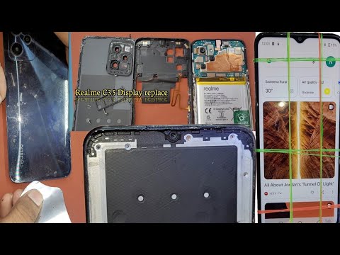 Realme C35 LCD + Touch Display Digitizer Replacement || All Realme 5G ...