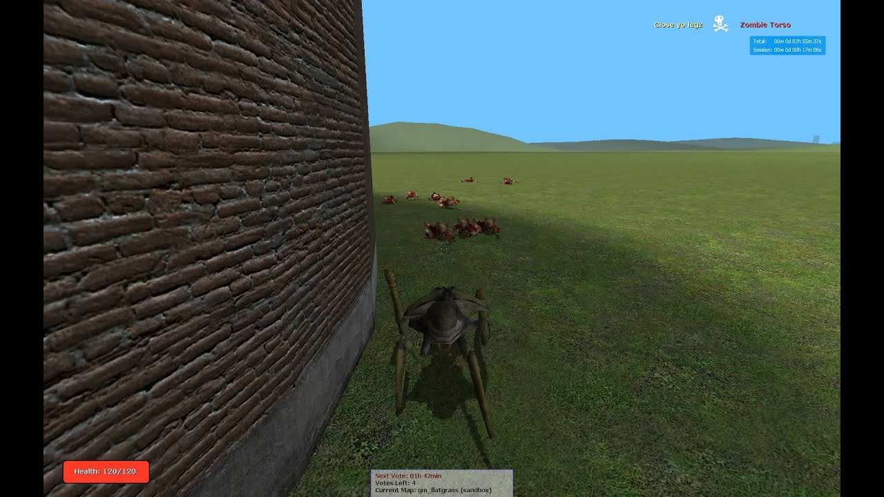 Garry's Mod 13 play as a strider - YouTube