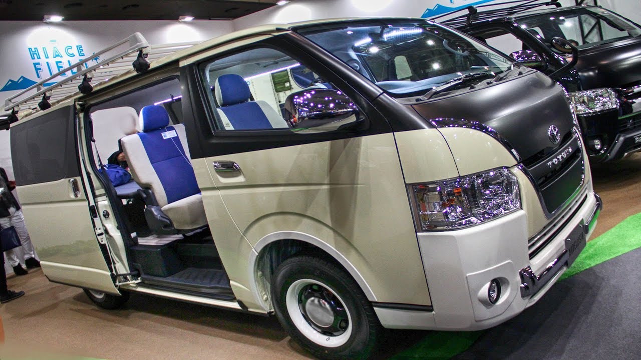 TOYOTA HIACE TRD & MODELLISTA COMPLETE CAR - YouTube
