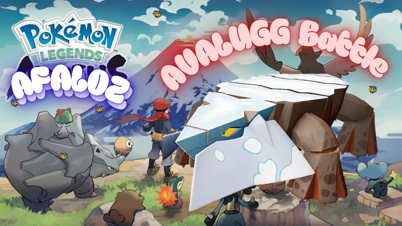 AFALOZ Defeats Legends Arceus AVALUGG Guardian - This Pokemon Broke me ...