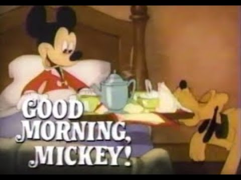 Good Morning Mickey Disney Channel Classic - YouTube