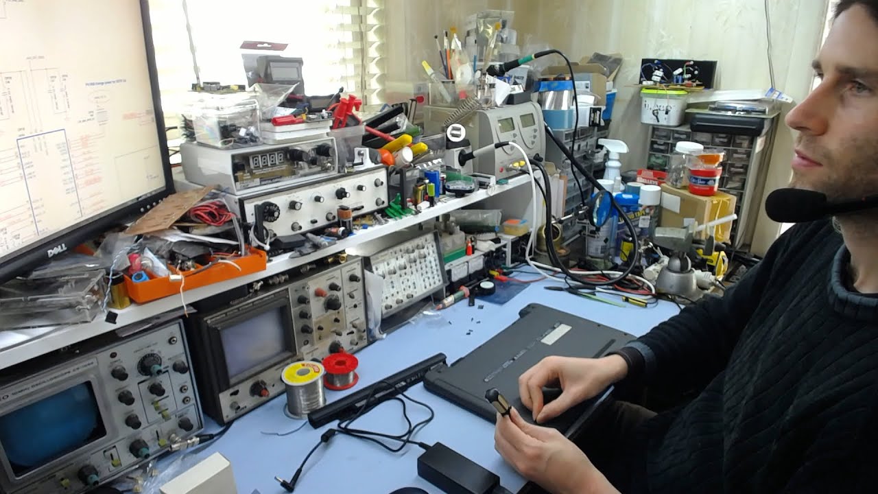 Repair of a dead HP 250 G5 laptop (LA-D703P motherboard) - YouTube