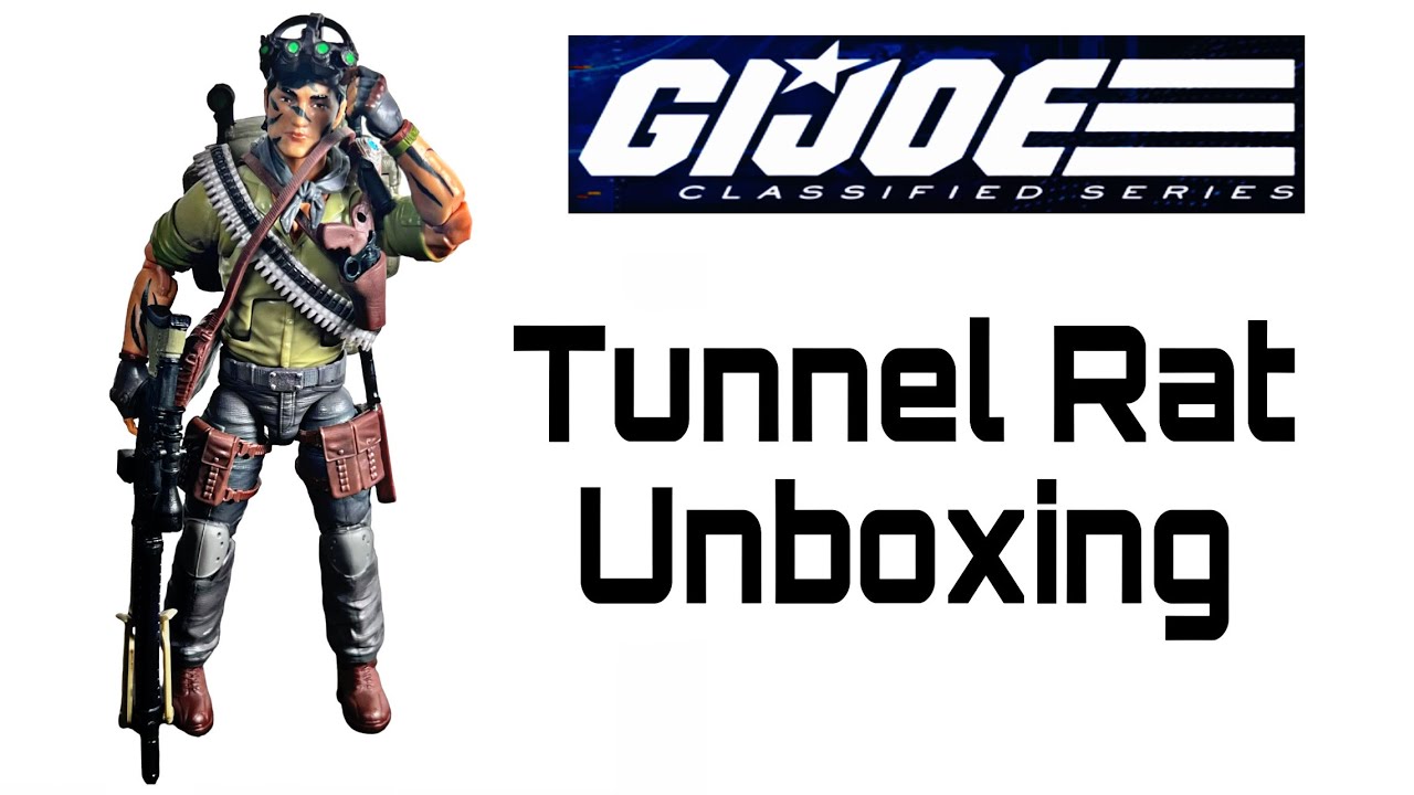 Tunnel Rat | GI Joe Classified | Hasbro | Unboxing - YouTube