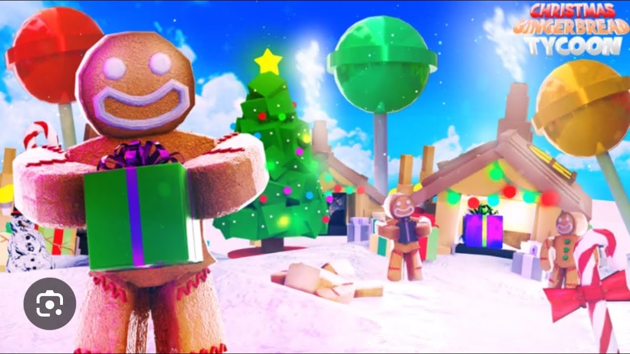 Roblox Christmas Gingerbread Tycoon - YouTube