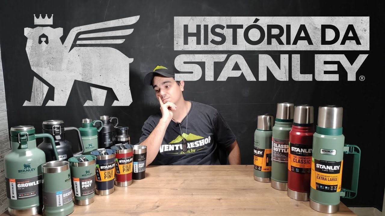 Conheça a história dos copos stanley: a sensação do verão - YouTube