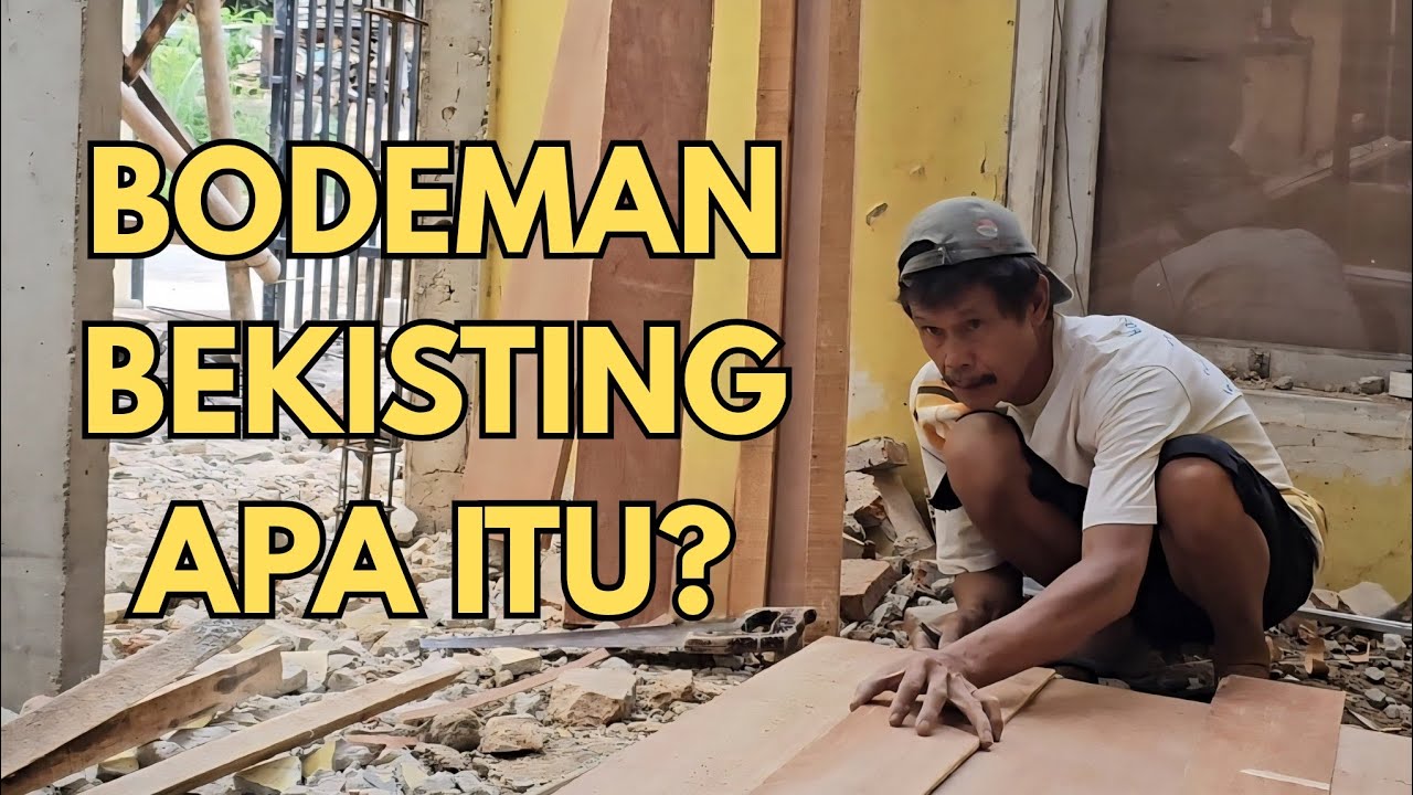 Bekisting Balok Beton Dak Cor Lantai 2 dibikin Pakai Triplek Cor dan ...