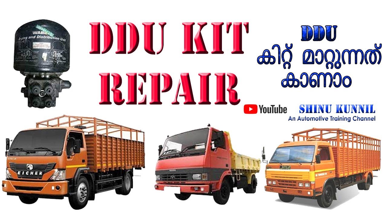 DDU | Drying and Distribution unit kit repair | Wabco | SML | Eicher ...