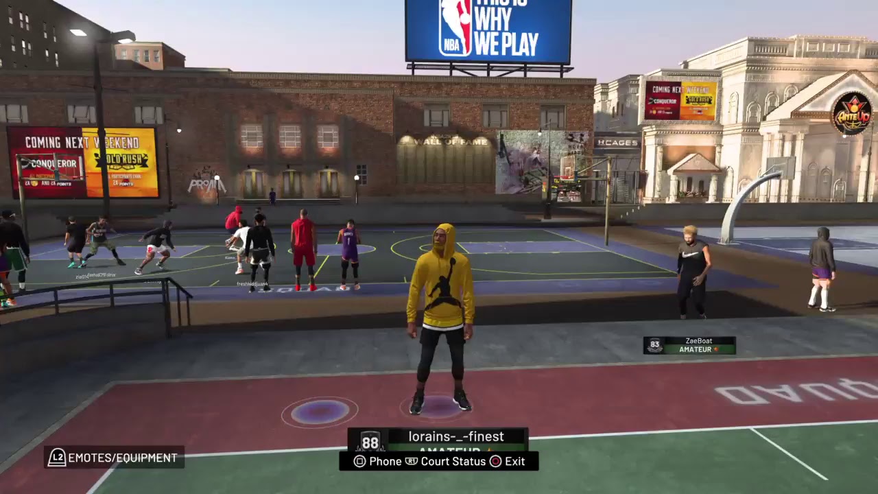 NBA 2K19 Park Gameplay - YouTube
