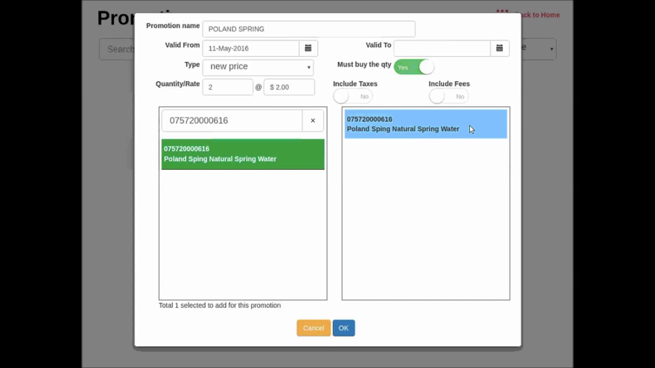 How to Create a Promotion / Discount on NRS POS (Point of Sale) System ...