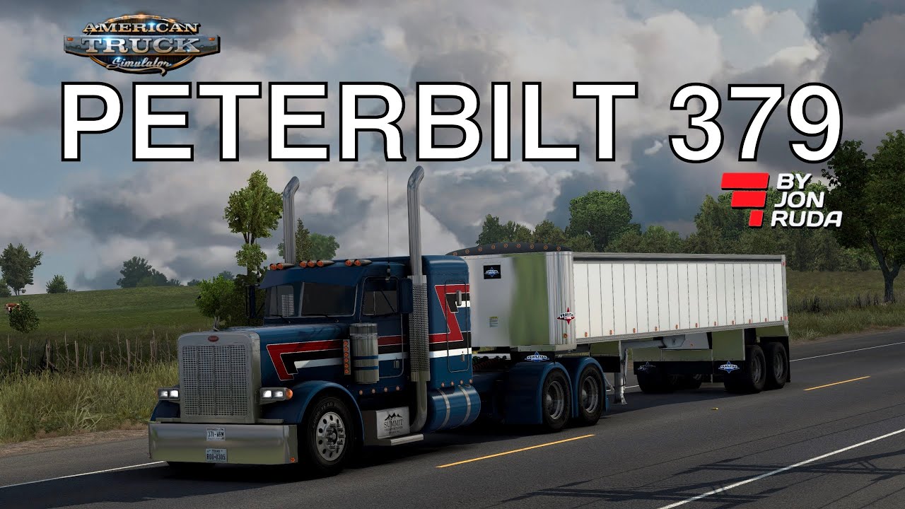 American Truck Simulator - Jon Ruda's Pete 379 from Texarkana to Waco ...