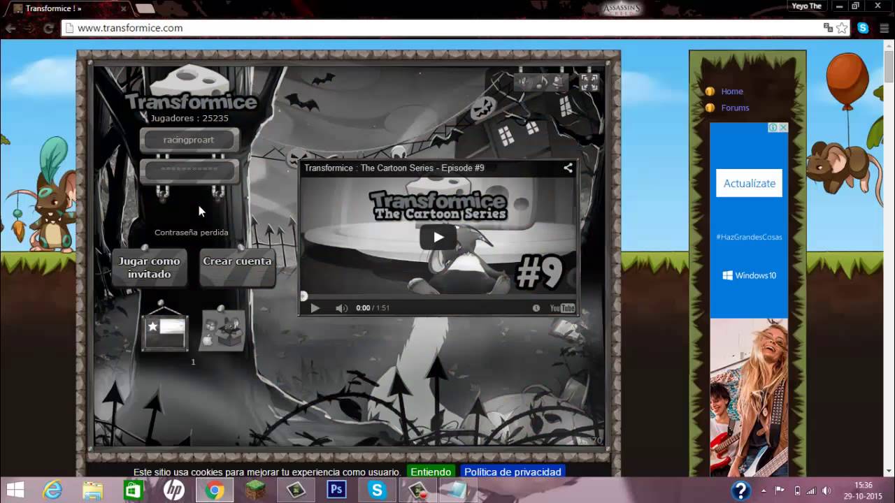 Cuentas Publicas De Transformice Pro - YouTube