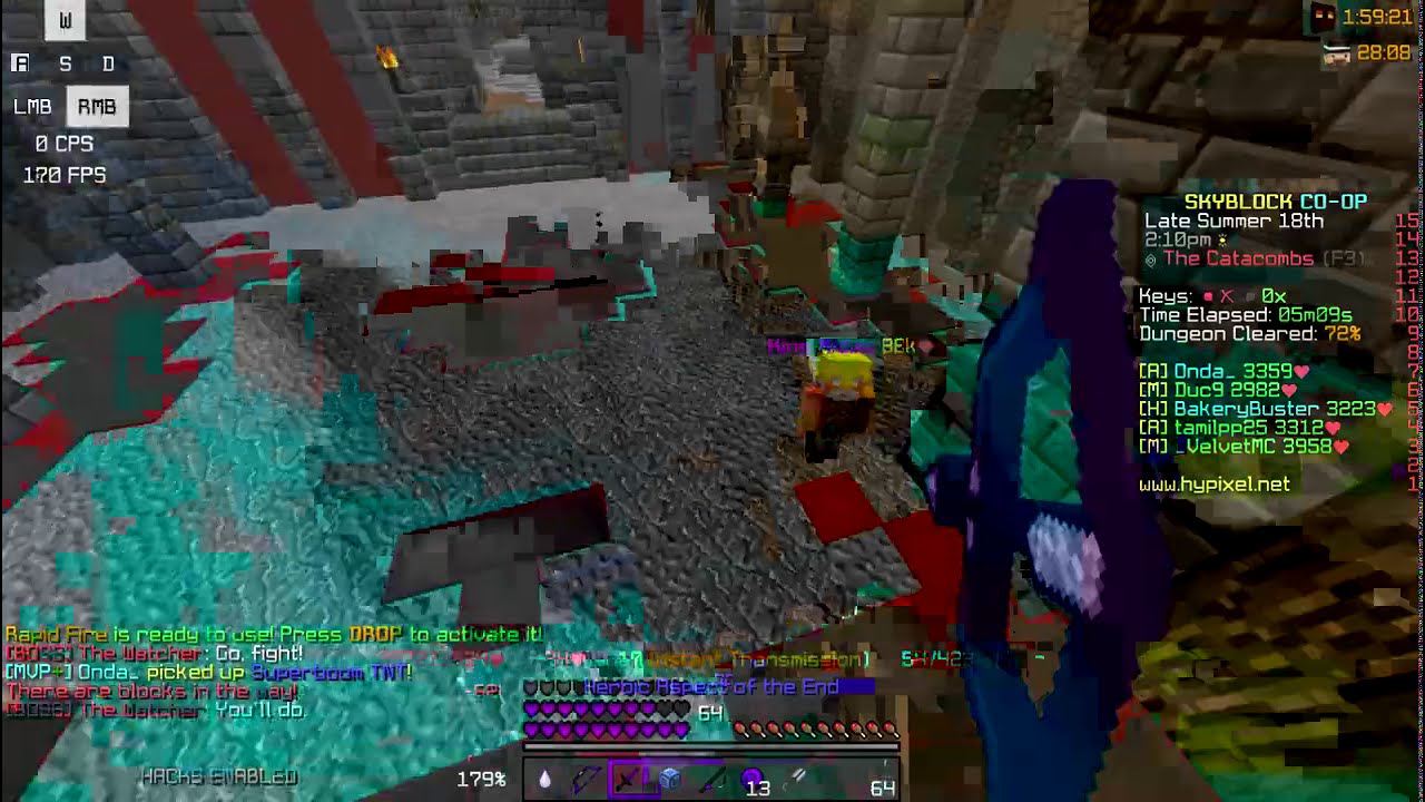 I got one of the rarest Dungeon drop | Hypixel Skyblock - YouTube