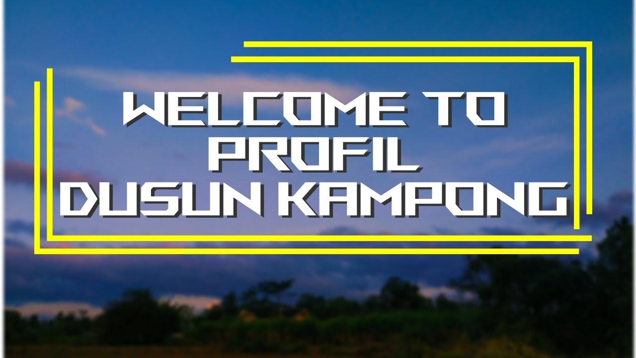 video profil dusun kampong desa sopet kec. jangkar kab. Situbondo - YouTube