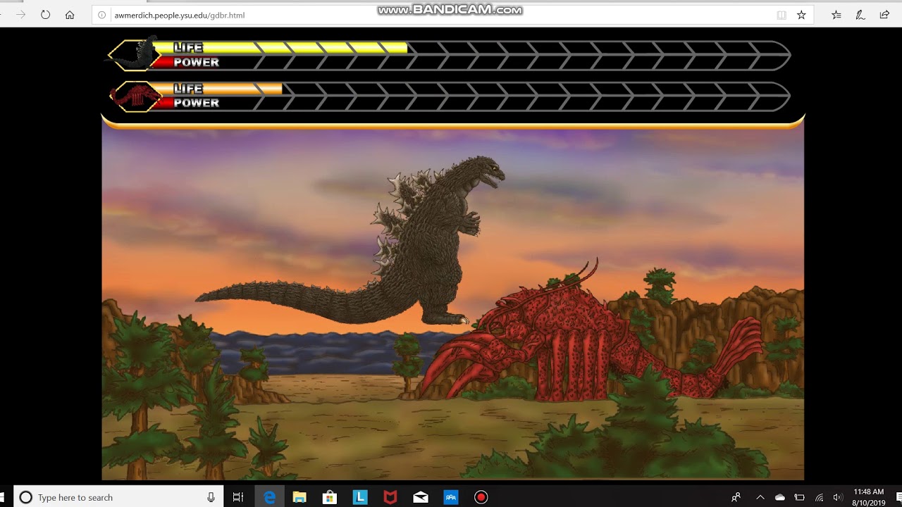 godzilla daikaiju battle royale part 2 - YouTube