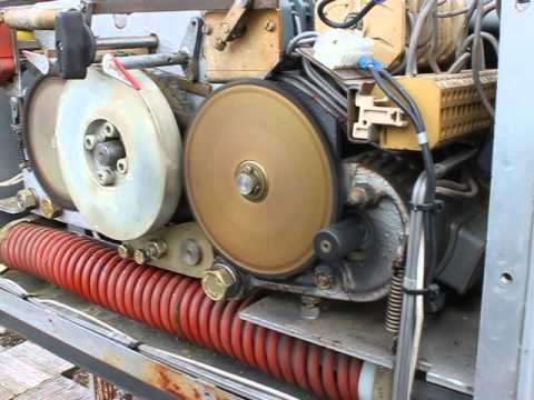 45 kV Strömberg circuit breaker charging spring - YouTube