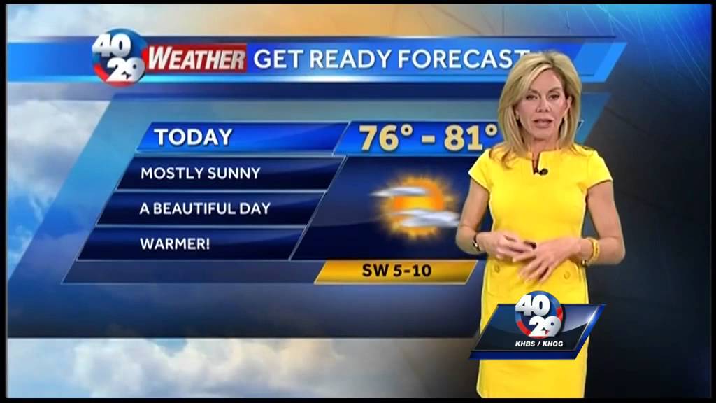 Laura Huckabee's Weather Webcast April 25th - YouTube