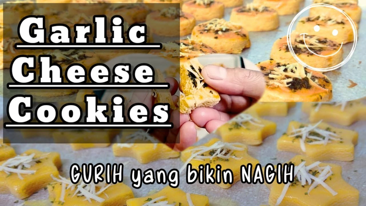 Garlic Cheese Cookies, GURIH yang bikin NAGIH, Resep Kuker Enak - YouTube