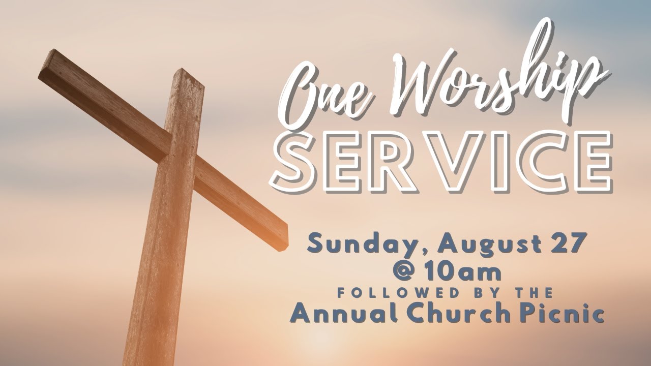 One Worship Service - August 27, 2023 - YouTube