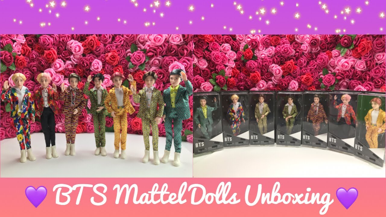 [UNBOXING] BTS Mattel Dolls Complete Set Unboxing ♡ - YouTube