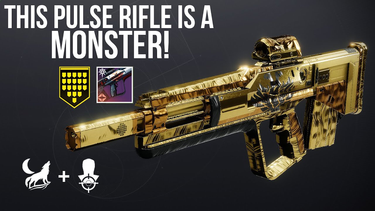 THIS NEW PULSE RIFLE IS A MONSTER - YouTube