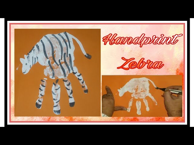Zebra Handprint