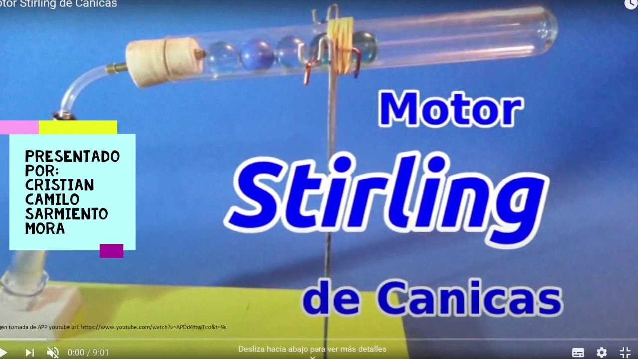 MOTOR STIRLING CON ARDUINO UNO - YouTube