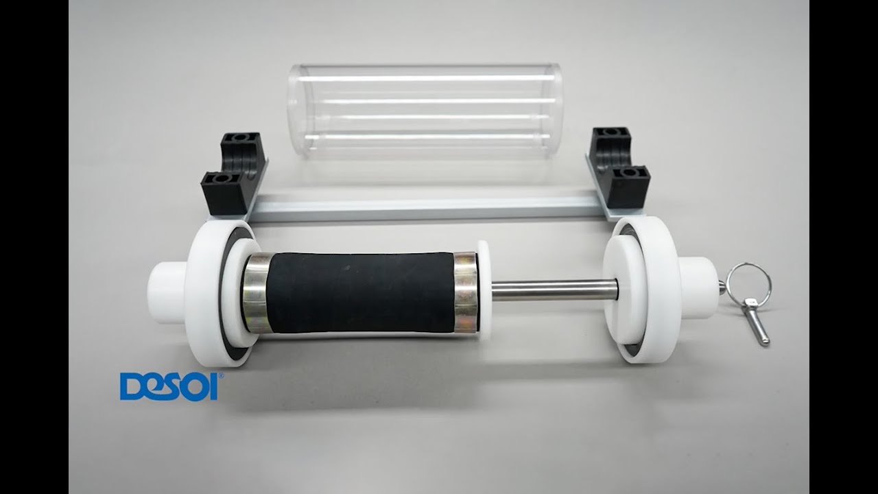 Reinigungsadapter für Anilox Sleeves - Montage | Cleaning adapter for ...