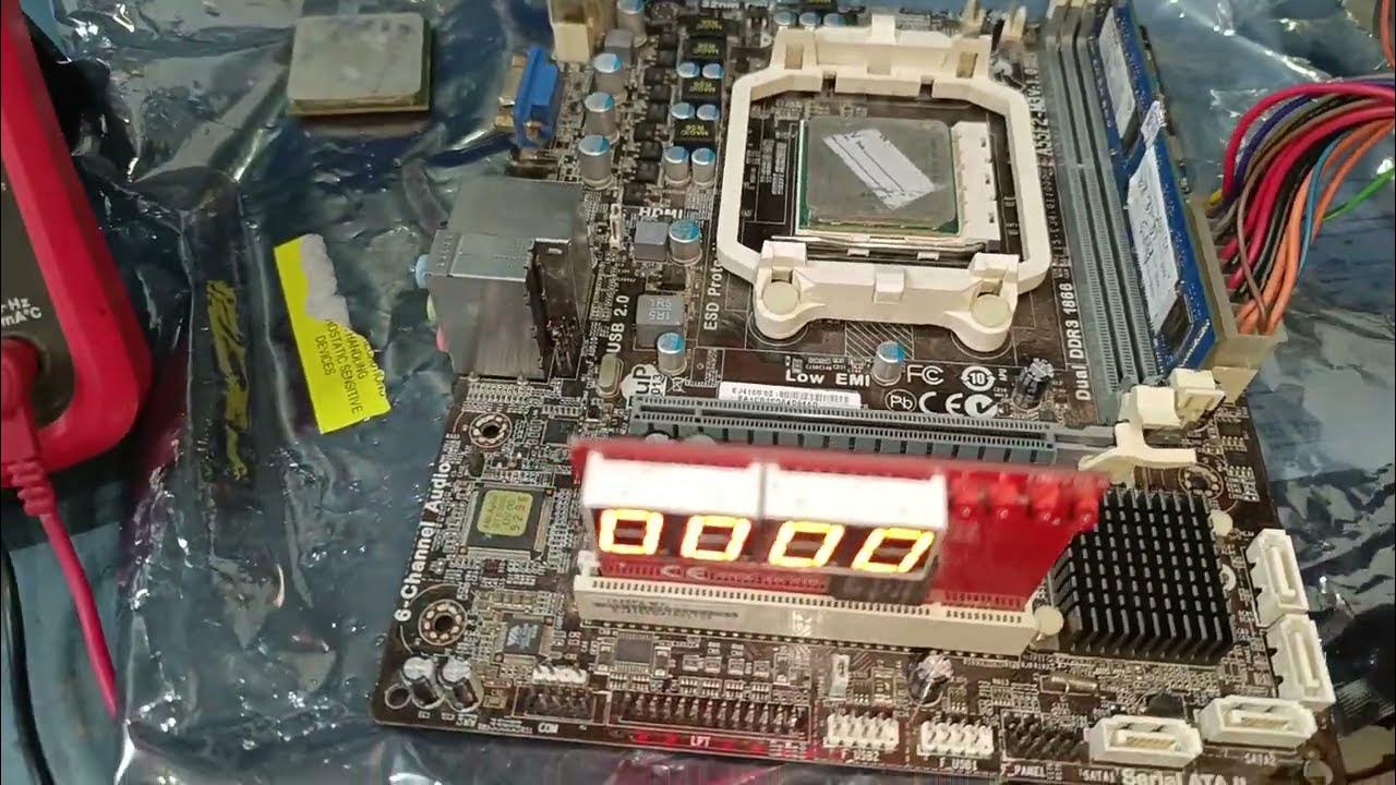 How to use diagnostic debug card for troubleshoot motherboard problem ...