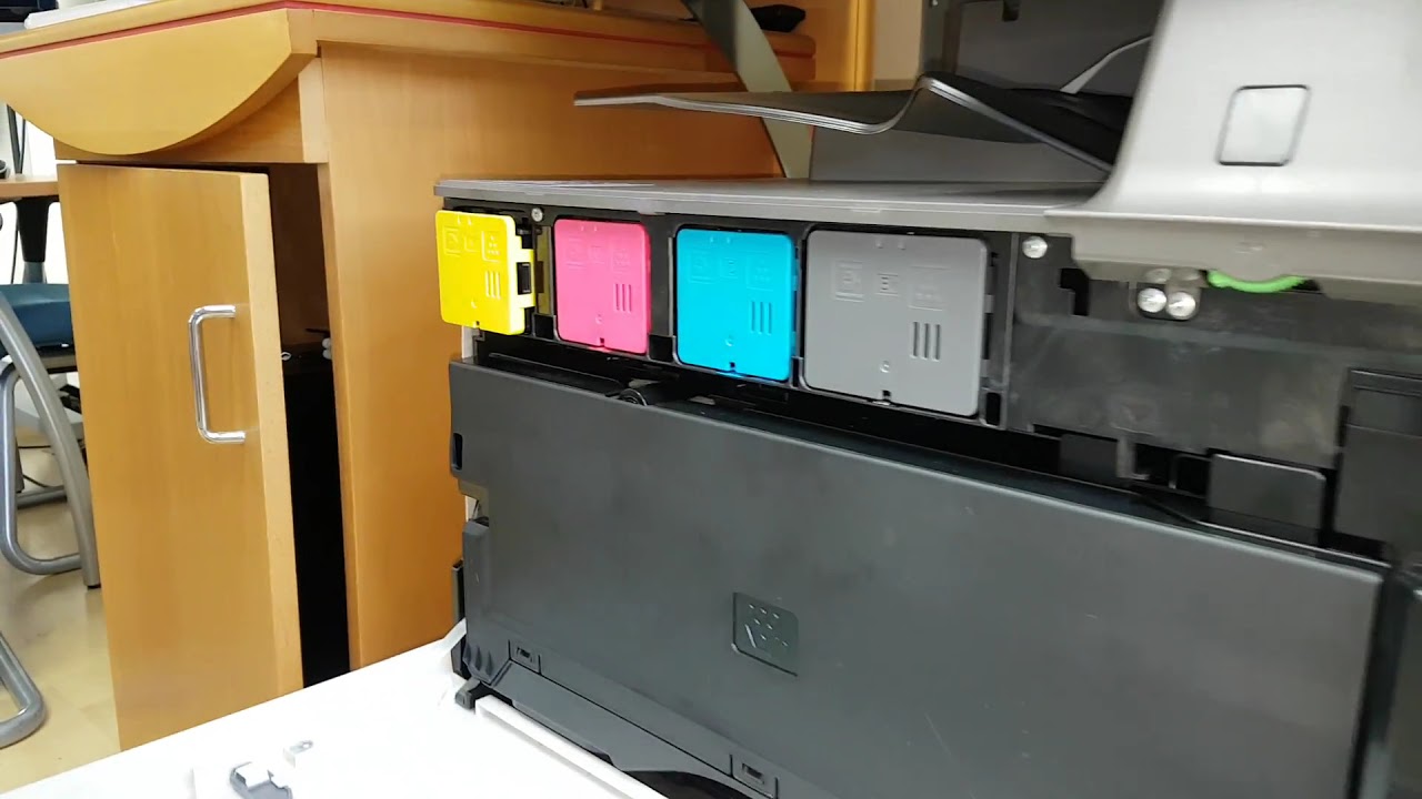 Replacing Toner Sharp MX-3050, 3060 And 3070 Range - YouTube