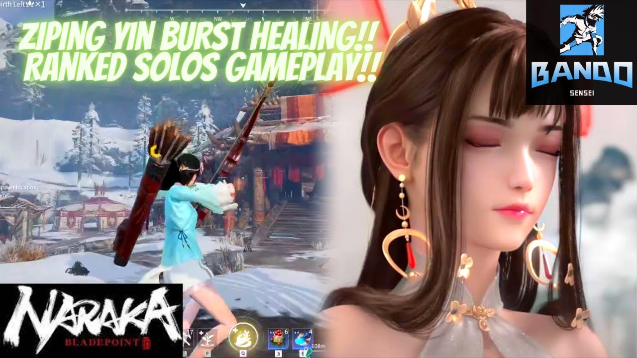 Ziping Yin BURST HEALING!! Ranked Solos Gameplay!! - YouTube