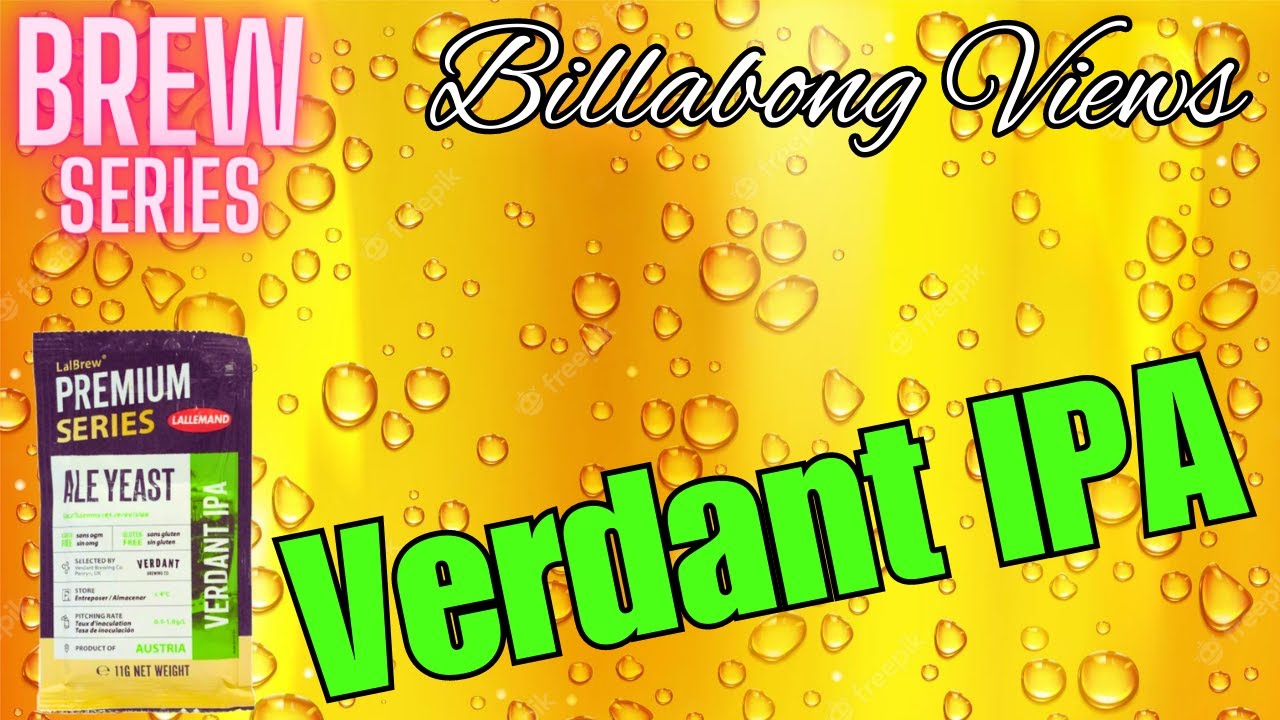 AMAZING Homemade BEER Verdant IPA // brew Water Additions explained ...