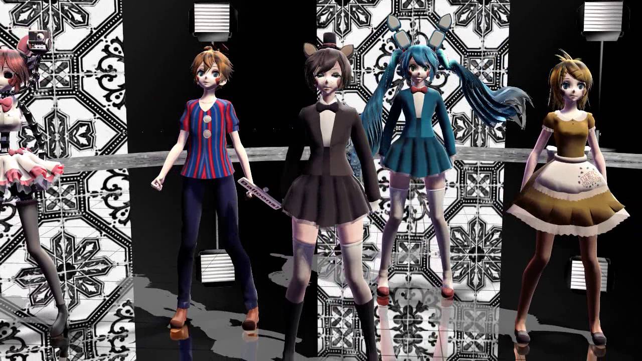 [MMD X FNAF] Die Young - YouTube