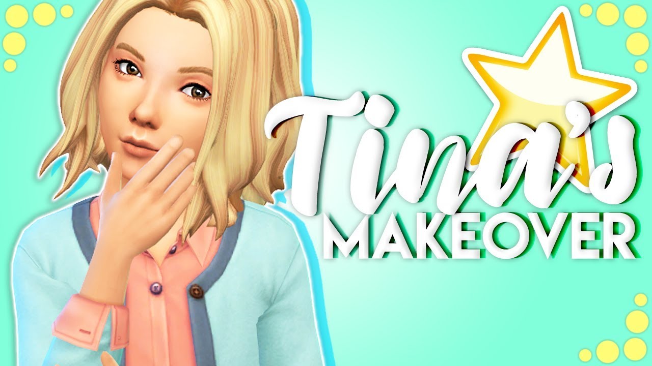TINA'S MAKEOVER⭐ // THE SIMS 4 | SINGLE MOM LIFE - YouTube